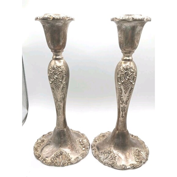 Godinger | Accents | 8 4 Baroque By Godinger Candle Holders Vintage ...